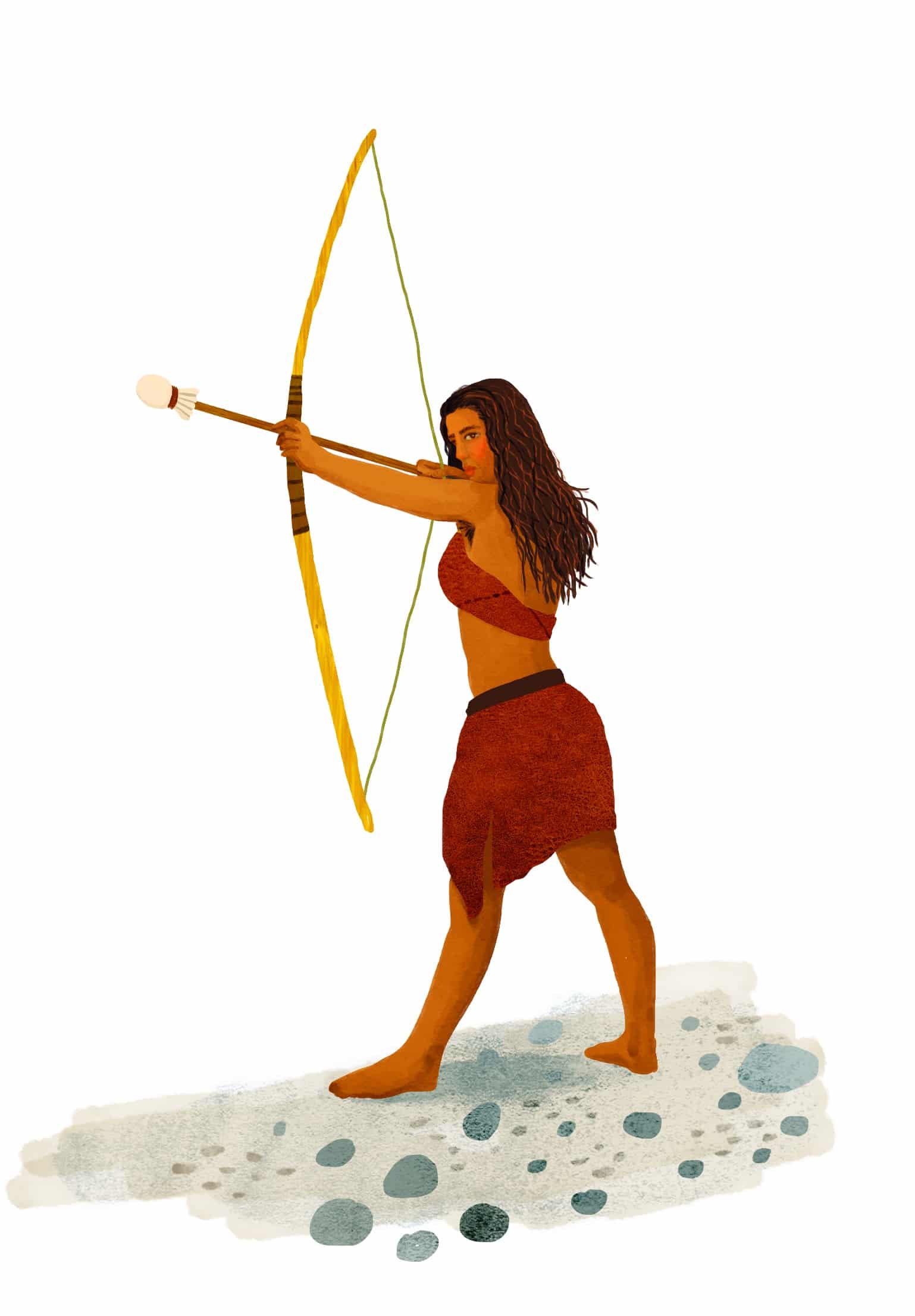DIY Kids Bow and Arrow Homemade from Nature - Crunchy Family