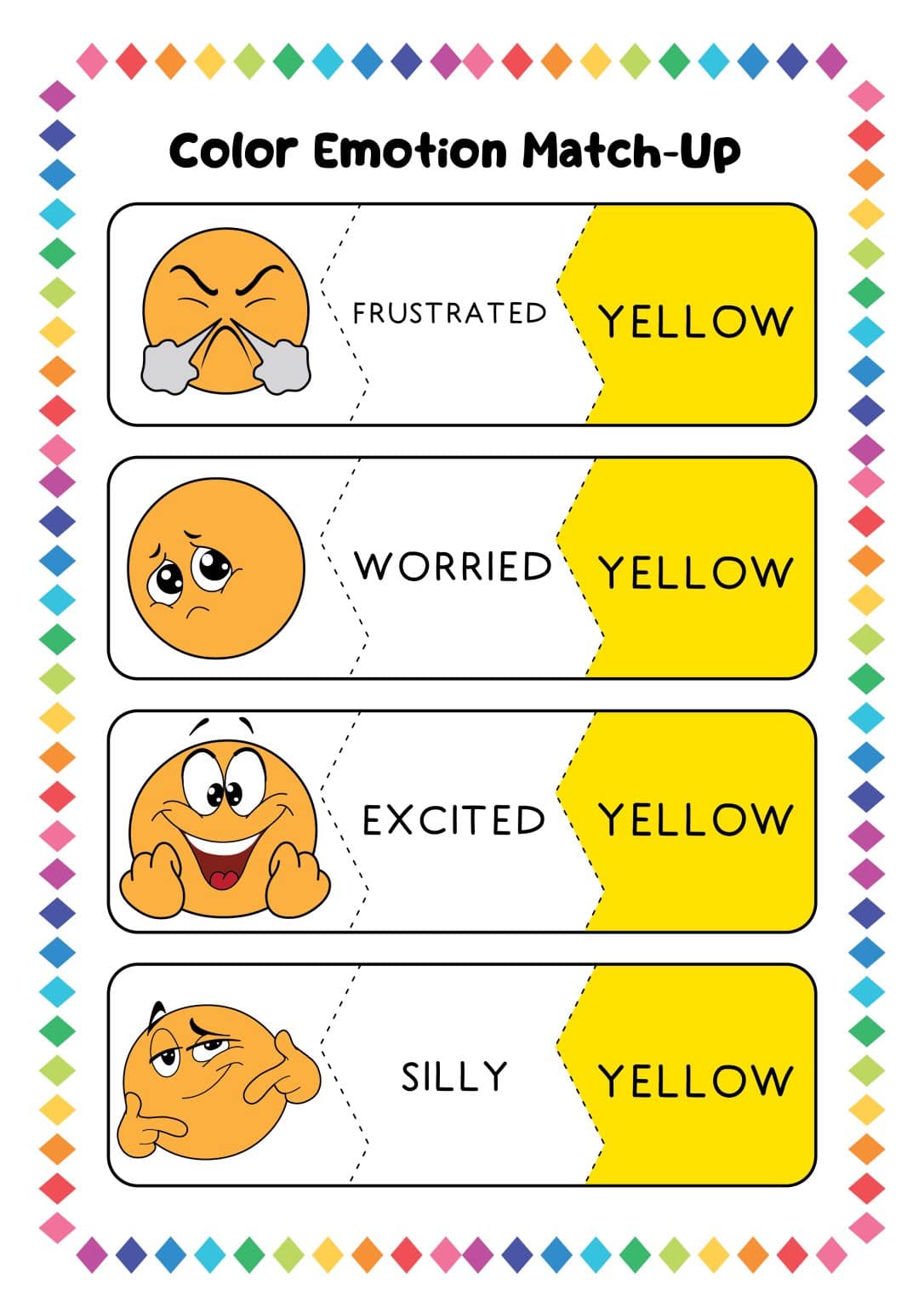 Support Emotional Growth with These Free Printable Zones of Regulation ...